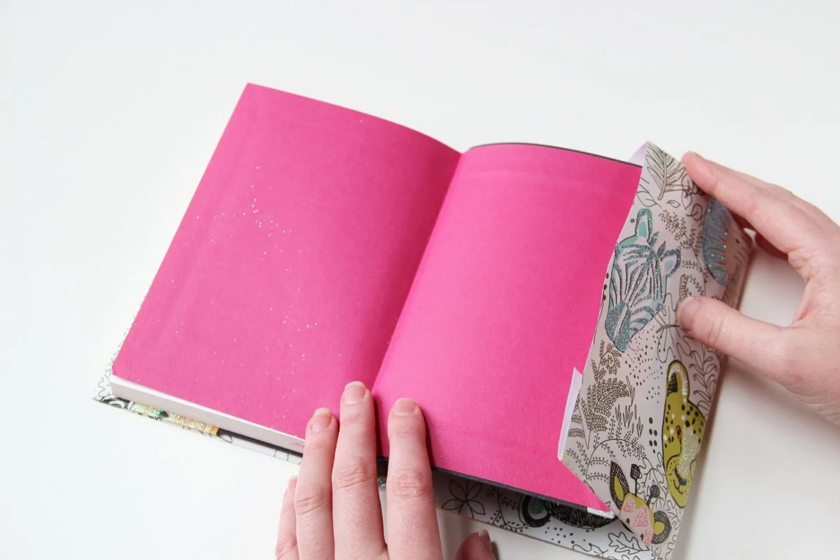 HOW TO MAKE WRAPPING PAPER BOOK COVERS. — Gathering Beauty