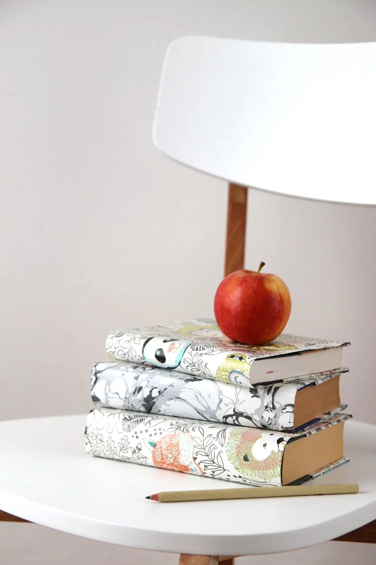 HOW TO MAKE WRAPPING PAPER BOOK COVERS. — Gathering Beauty