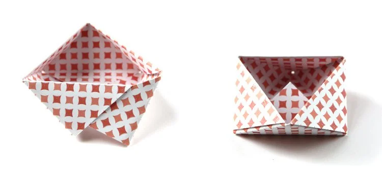 DIY Geometric Paper Bowls — Gathering Beauty