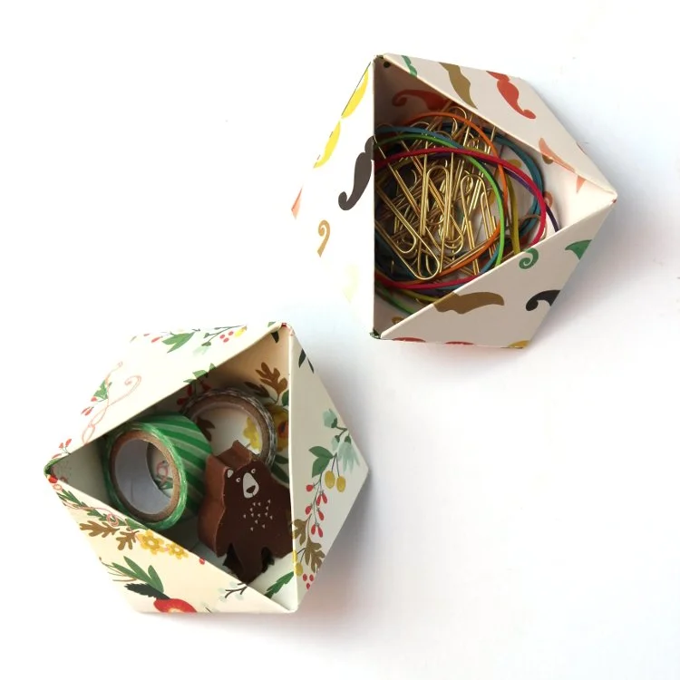 DIY Geometric Paper Bowls — Gathering Beauty