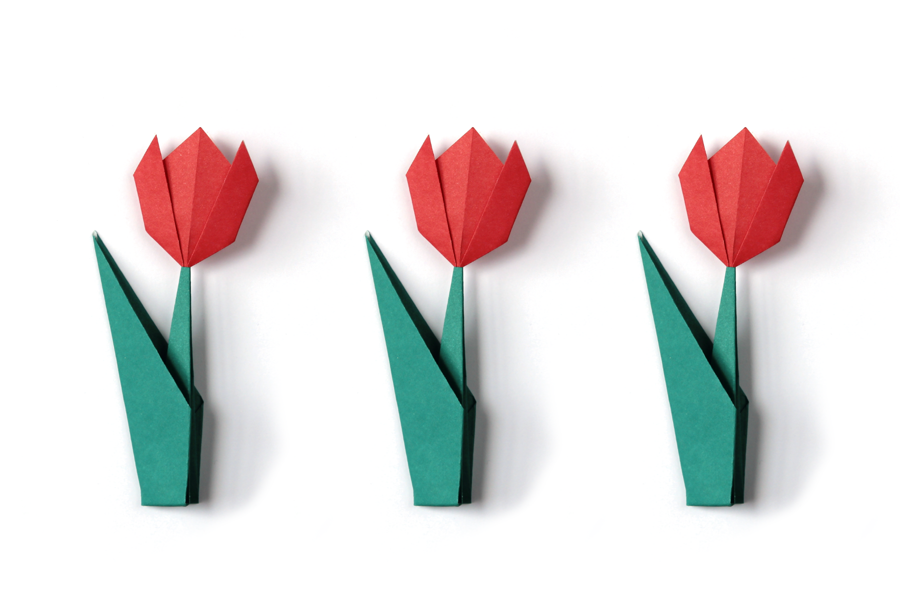 How To Make An Origami Tulip. — Gathering Beauty