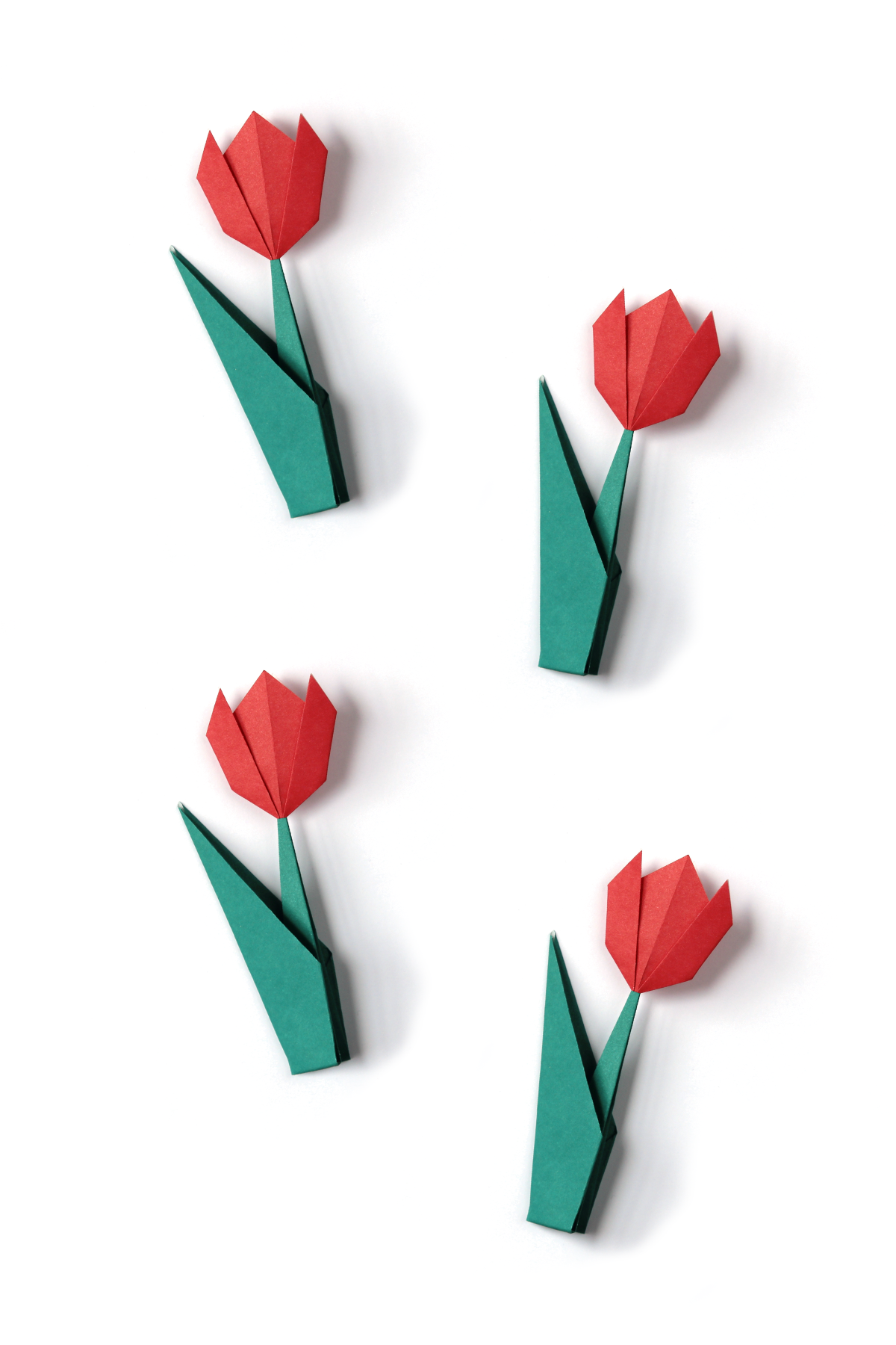 Origami Tulips Paper Tulips Namaste Switzerland