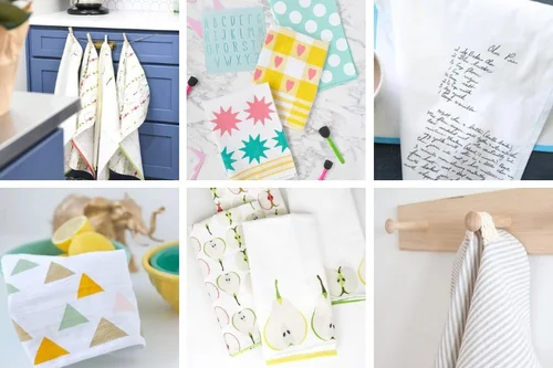 DIY Tea Towels — Gathering Beauty