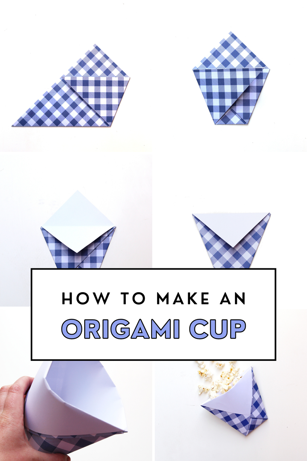 Origami Popcorn Cups — Gathering Beauty