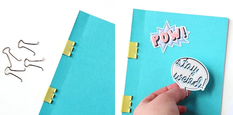 DIY Binder Clip Notebooks — Gathering Beauty