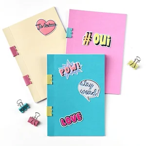 DIY Binder Clip Notebooks — Gathering Beauty