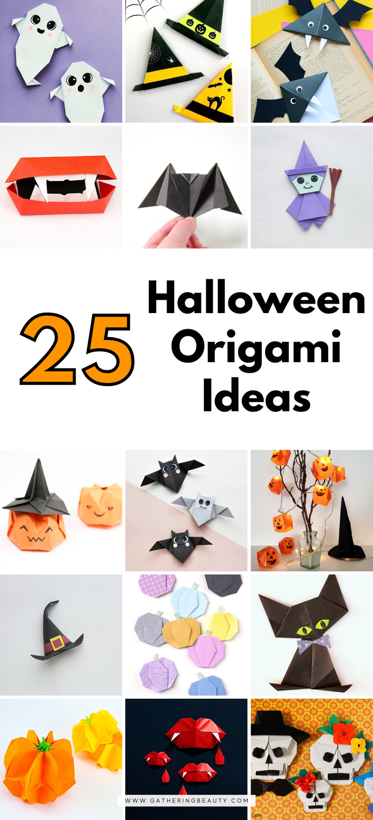 25 Halloween Origami Ideas — Gathering Beauty