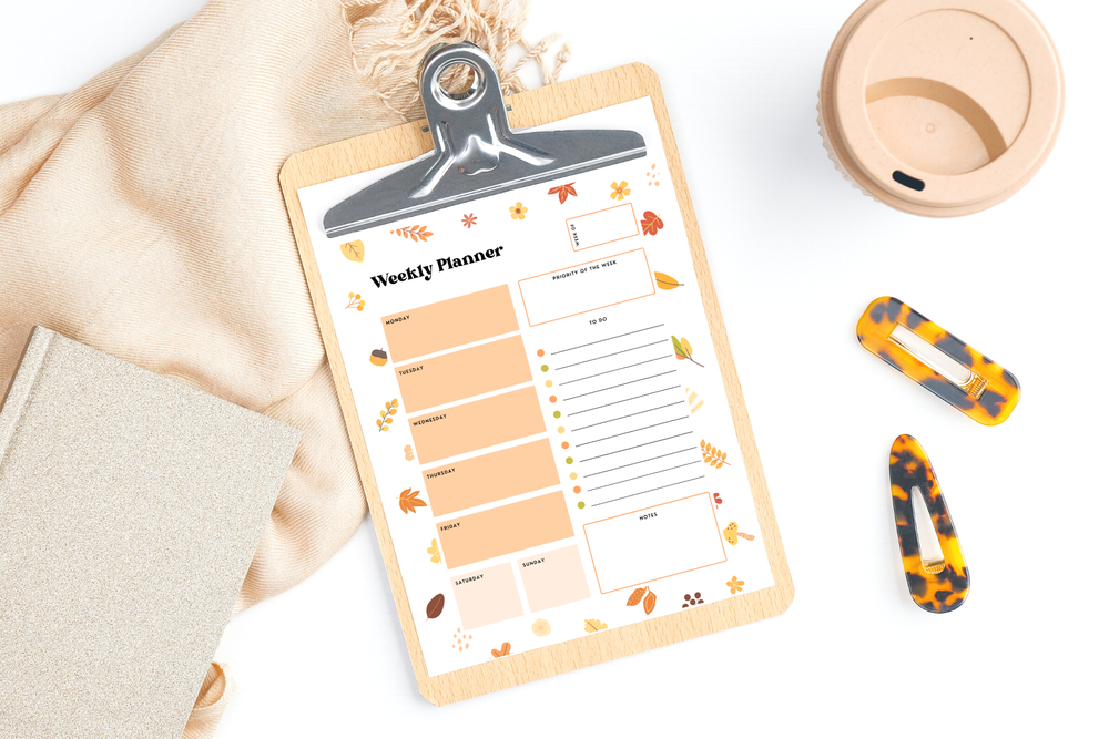 Fall Weekly Planner - Free Printable — Gathering Beauty