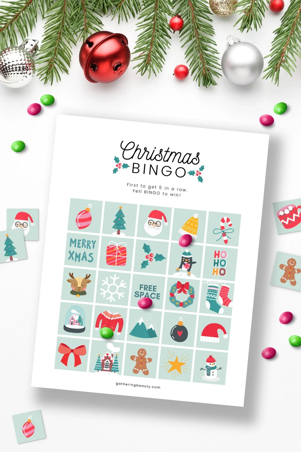 Christmas Bingo - Free Printable — Gathering Beauty
