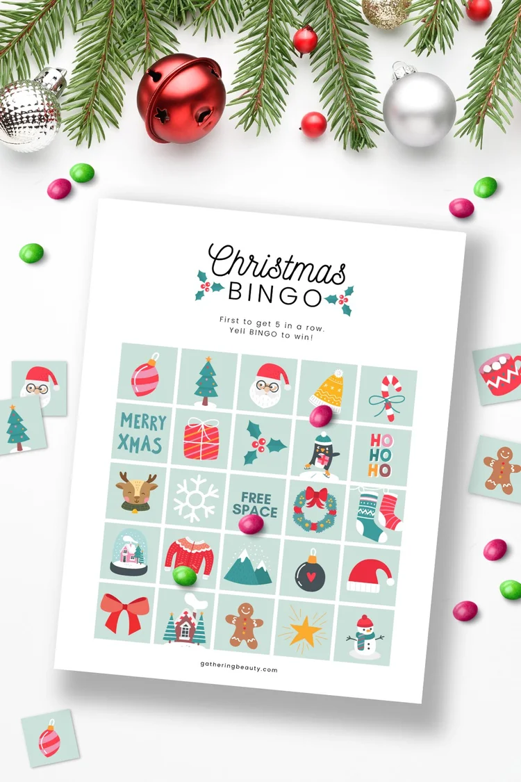 Christmas Bingo - Free Printable — Gathering Beauty