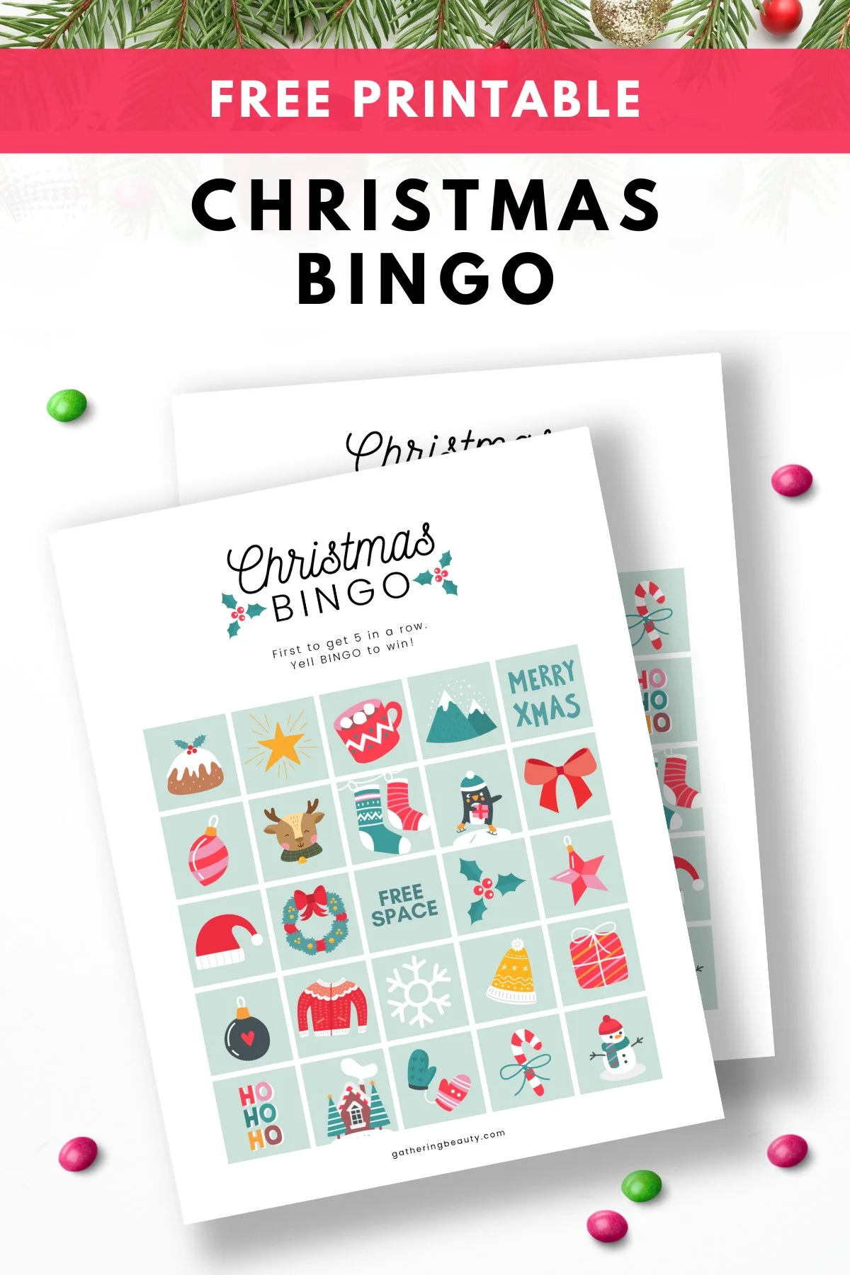 Christmas Bingo - Free Printable — Gathering Beauty