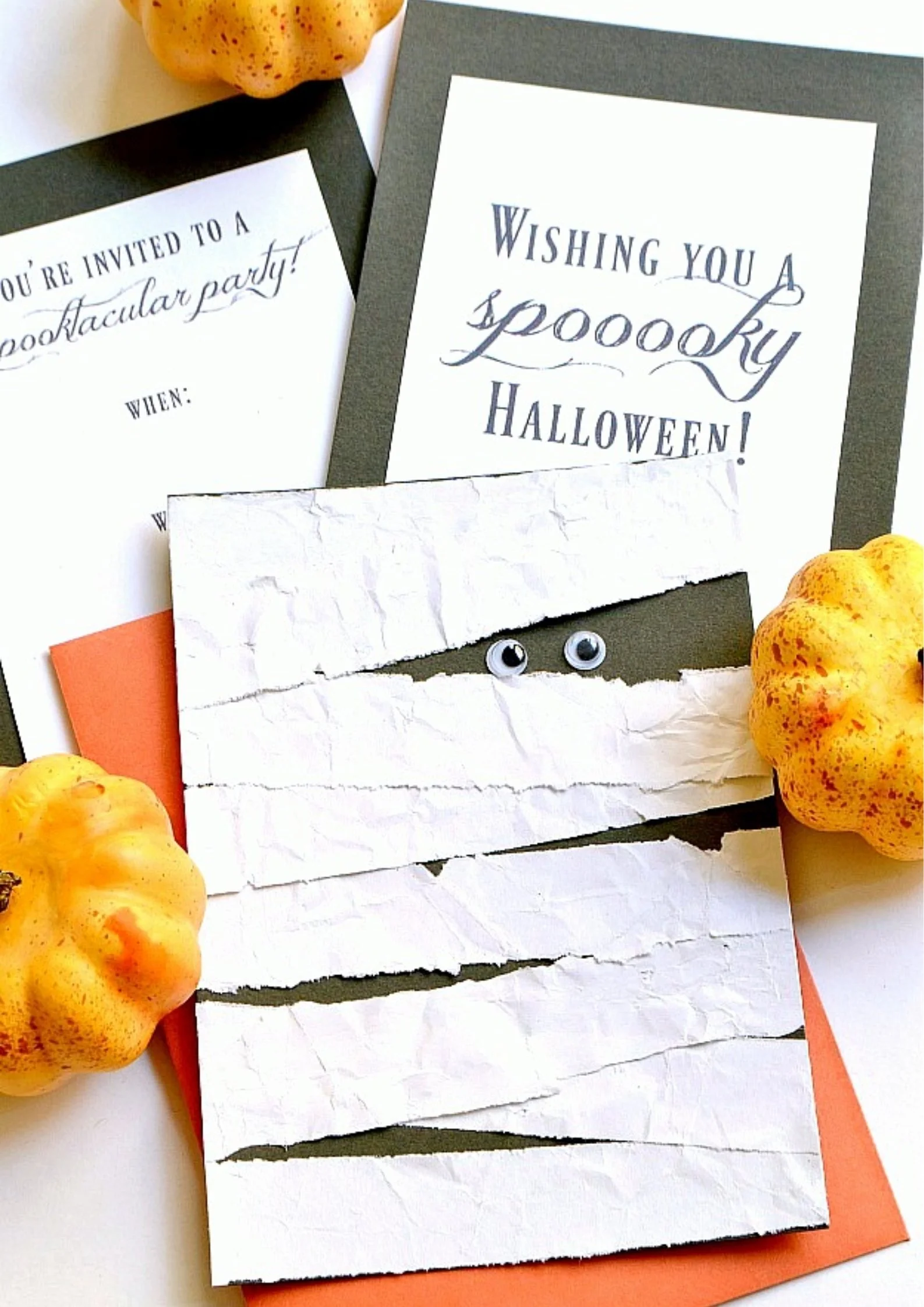 Cute DIY Halloween Cards — Gathering Beauty