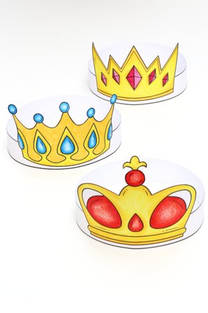 Free Printable Crown Templates — Gathering Beauty