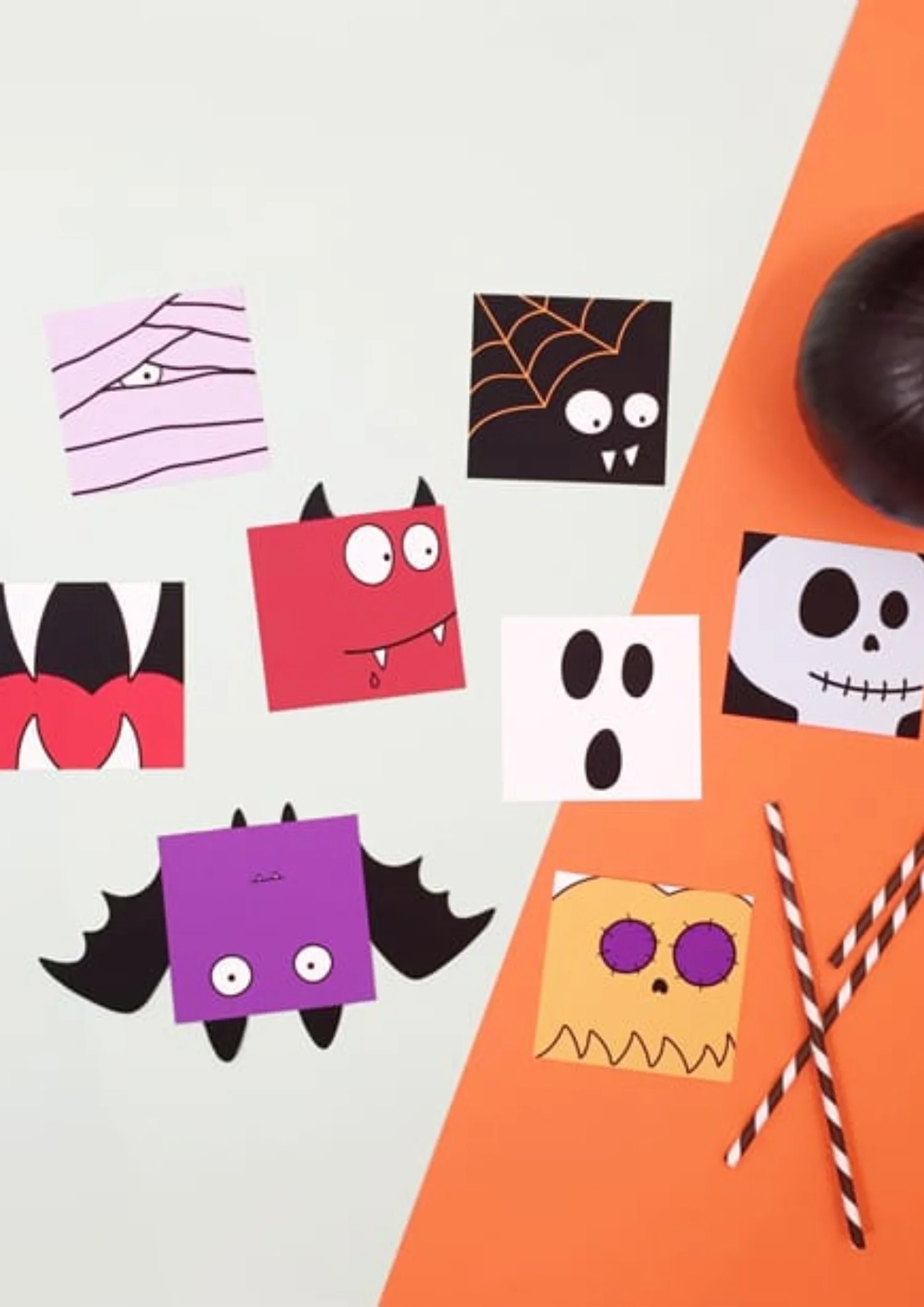 Cute DIY Halloween Cards — Gathering Beauty