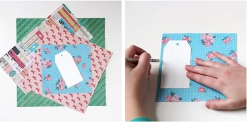 DIY Mini Notebooks Using Shipping Tags — Gathering Beauty