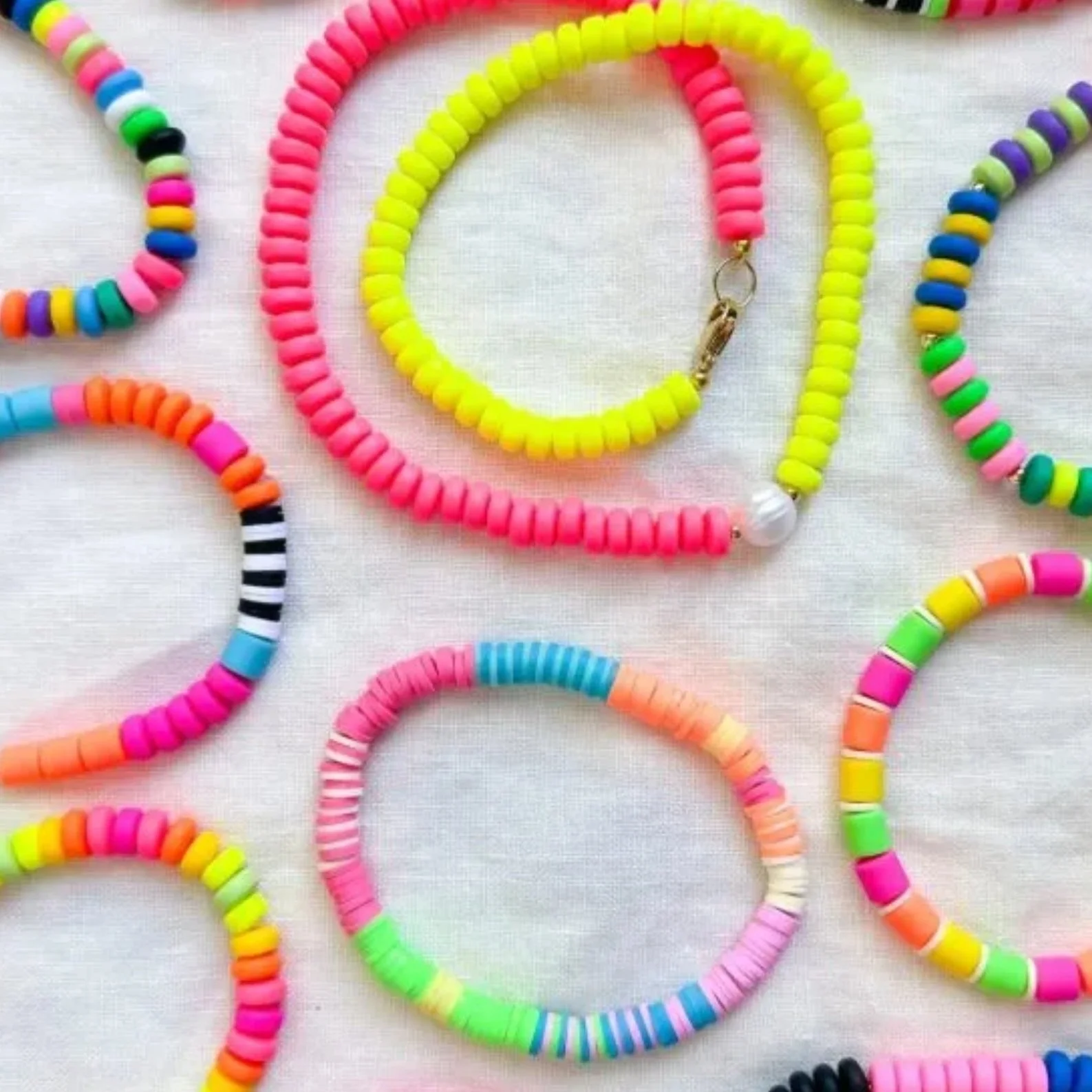 Clay Bead Bracelet Ideas — Gathering Beauty