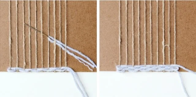 DIY CLIPBOARD LOOM MINI WEAVING. — Gathering Beauty