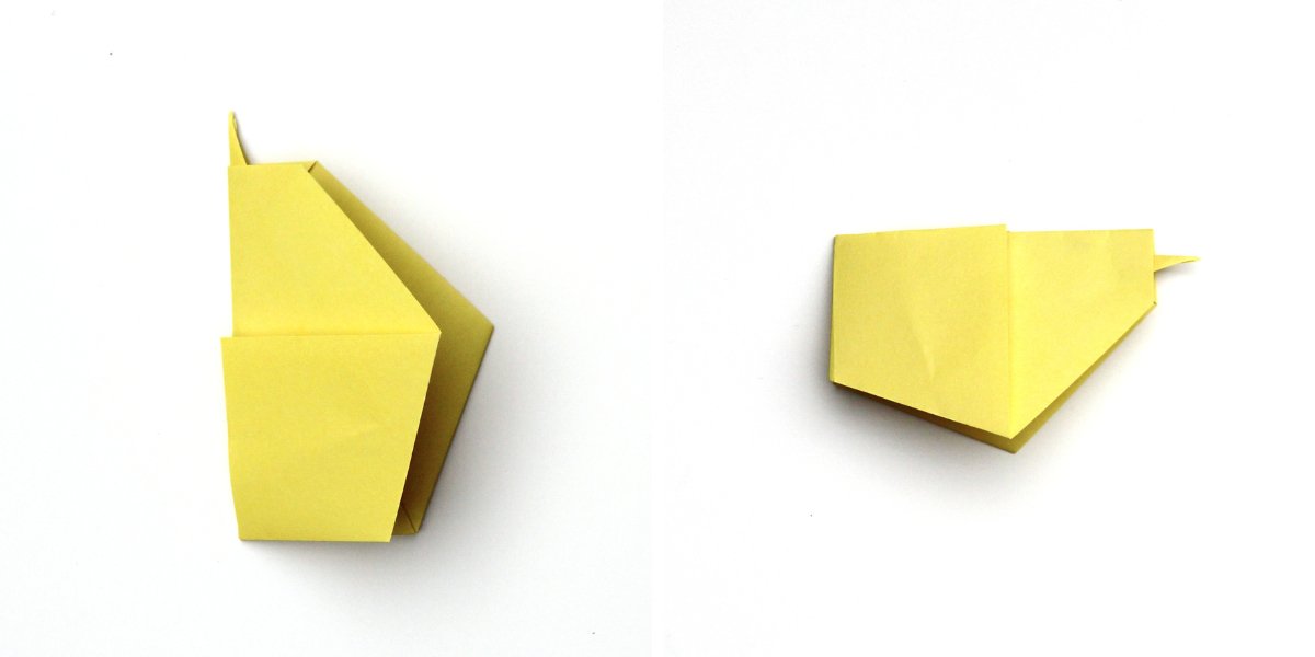 Easy Origami Chick - How To — Gathering Beauty