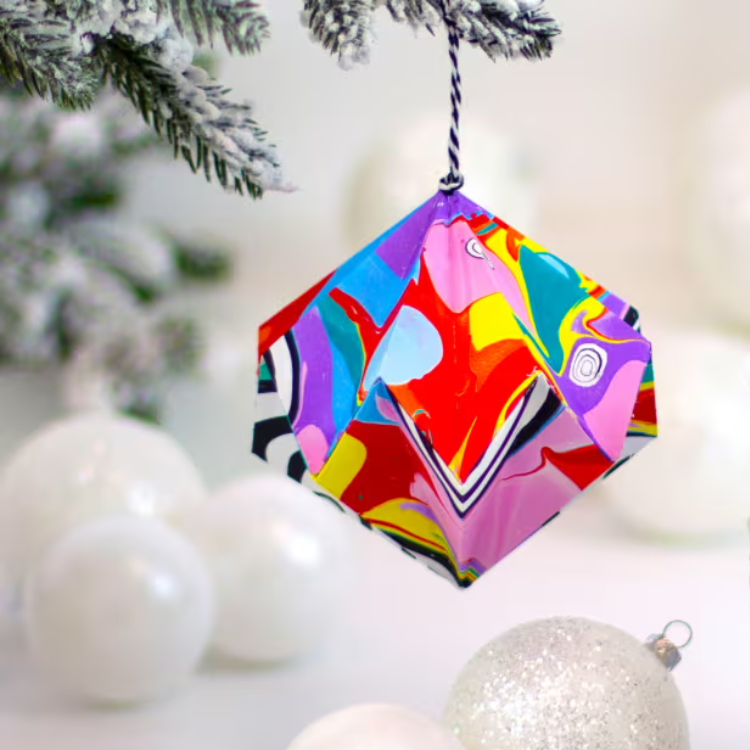 Easy Christmas Origami Decorations — Gathering Beauty