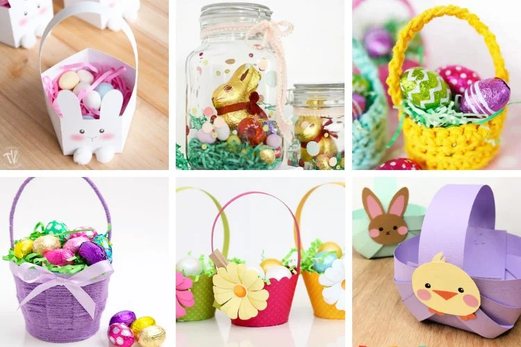 Easy Homemade Easter Baskets — Gathering Beauty