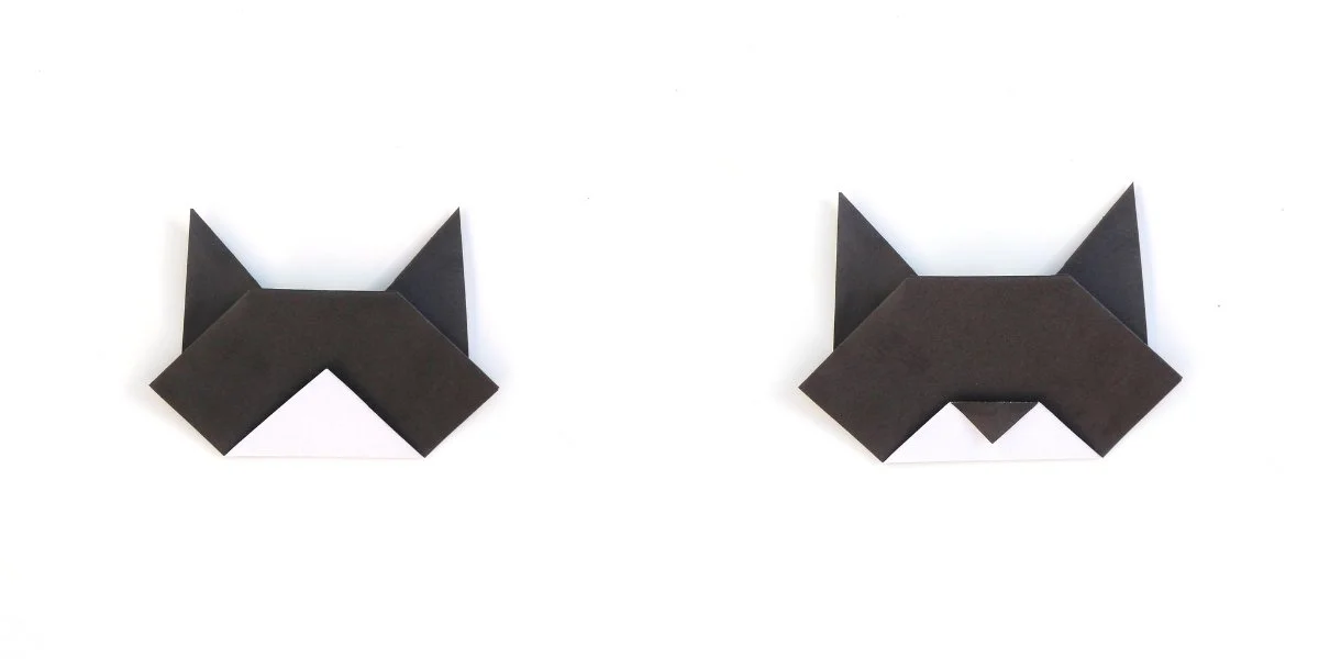 Origami Black Cat For Halloween — Gathering Beauty