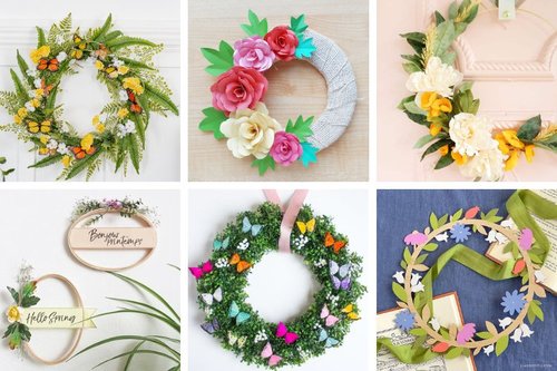 DIY Spring Wreath Ideas — Gathering Beauty