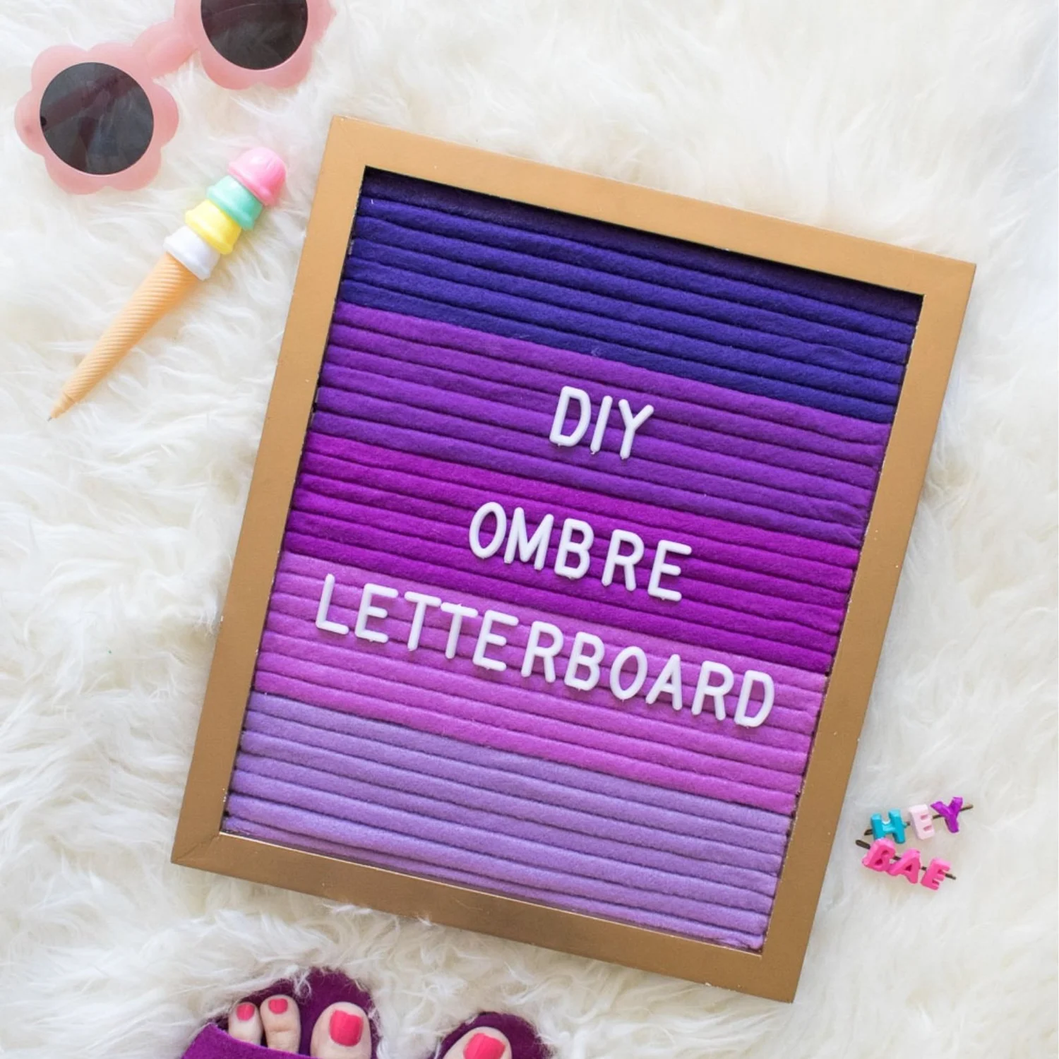 DIY Felt Letter Boards — Gathering Beauty