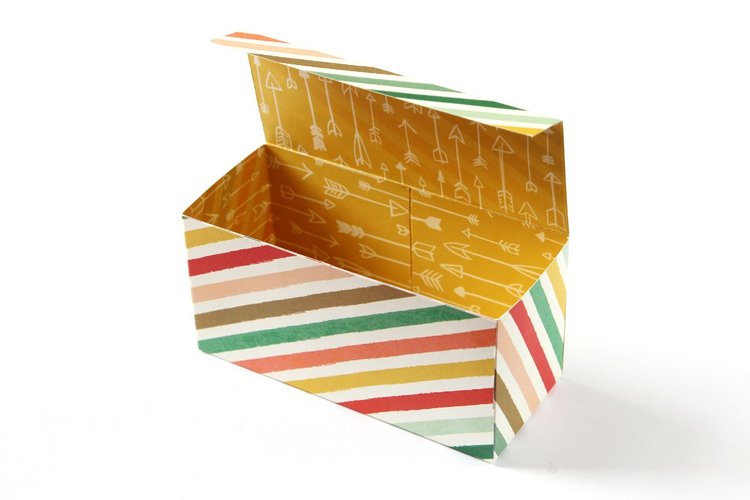 How To Make A DIY Box Out Of 12x12 Cardstock — Gathering Beauty