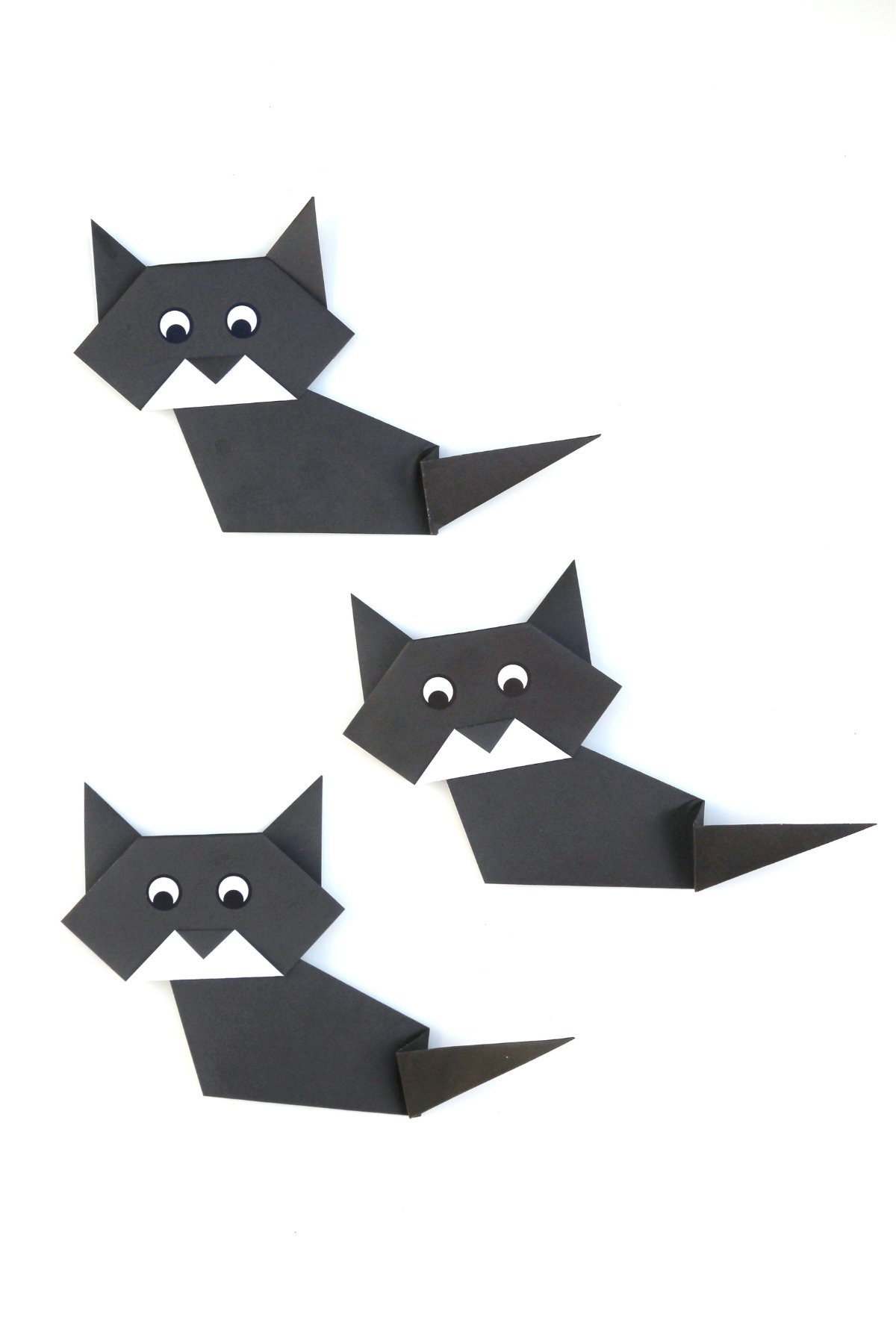 Origami Black Cat For Halloween — Gathering Beauty