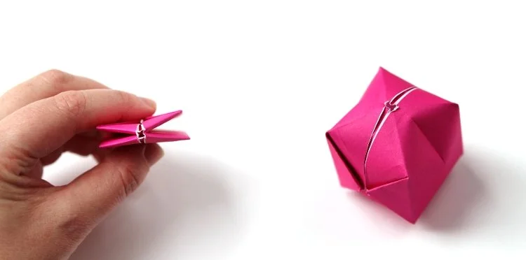 How To Make Origami Water Bombs — Gathering Beauty
