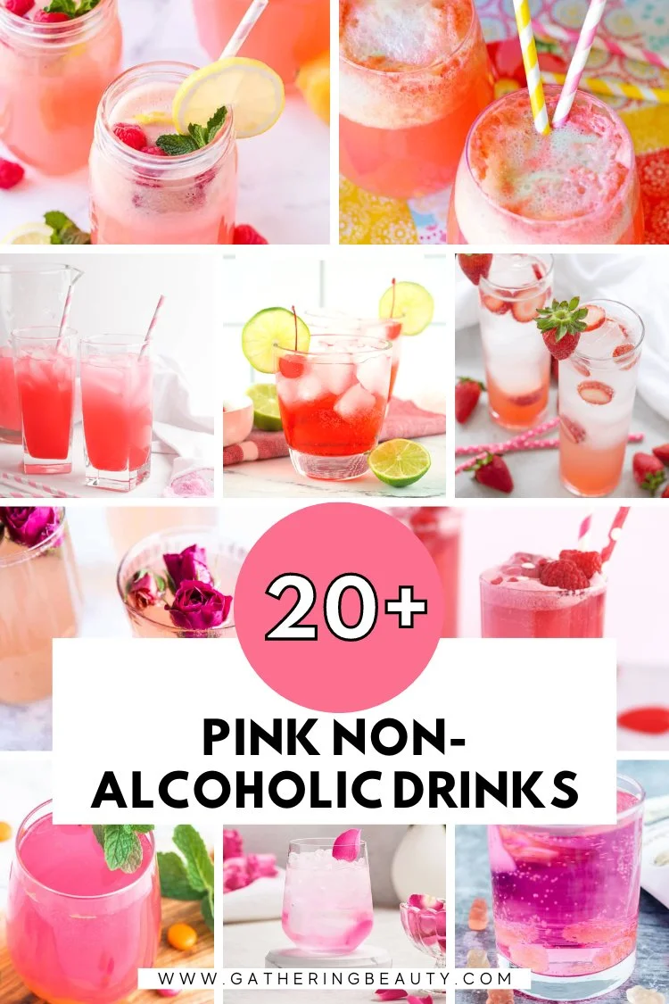The Best Pink Non-Alcoholic Drinks — Gathering Beauty