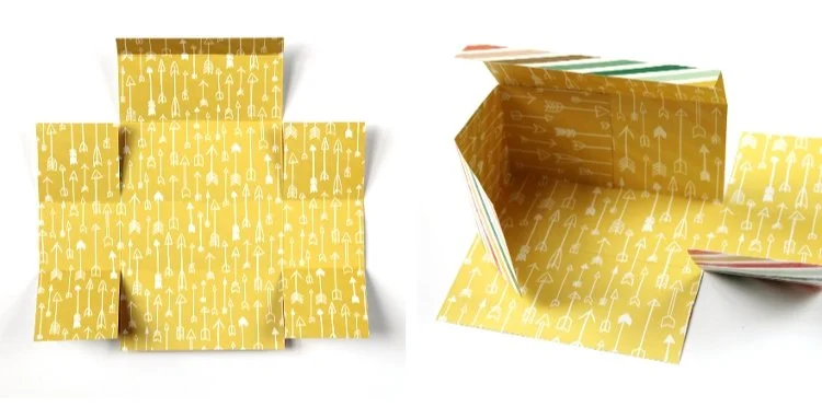 How To Make A DIY Box Out Of 12x12 Cardstock — Gathering Beauty