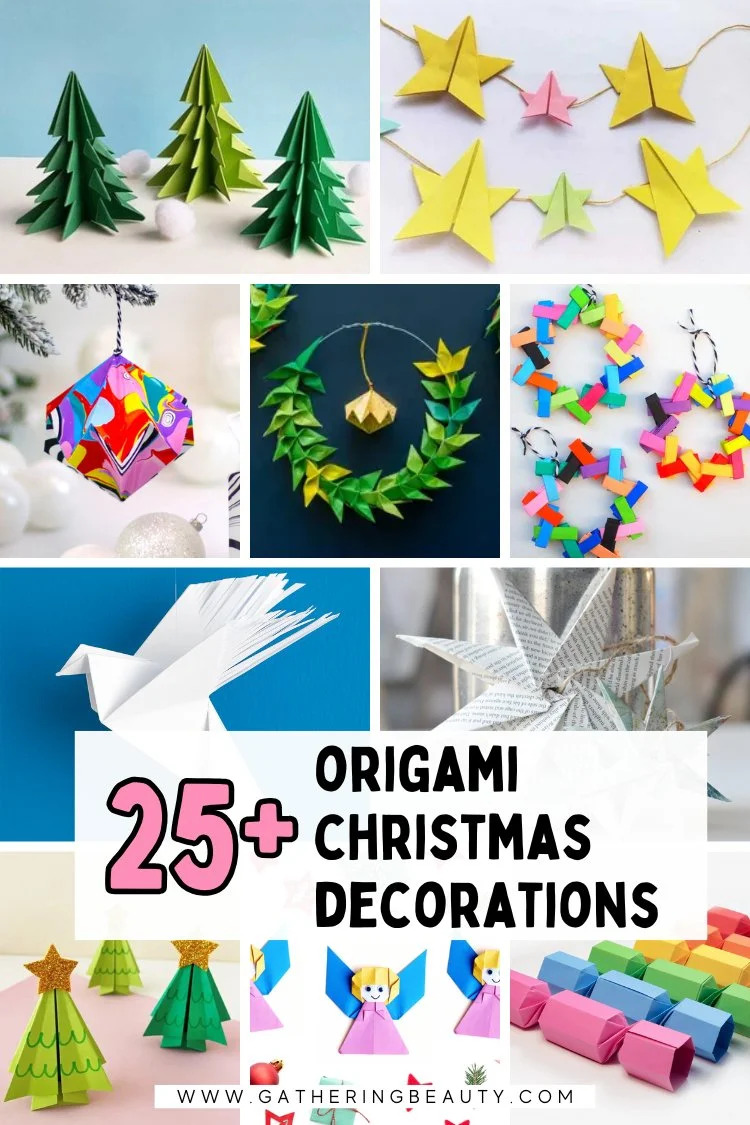 Easy Christmas Origami Decorations — Gathering Beauty