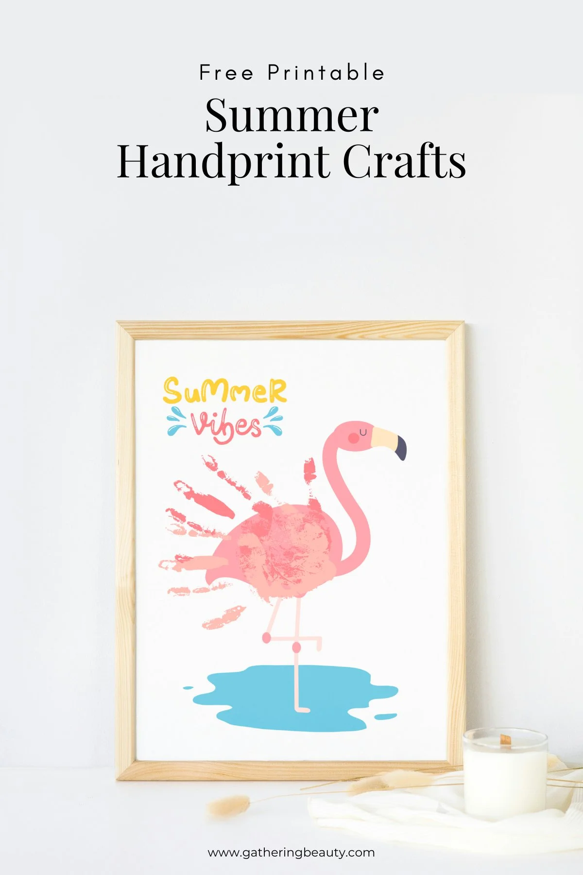 Free Printable Summer Handprint Crafts — Gathering Beauty