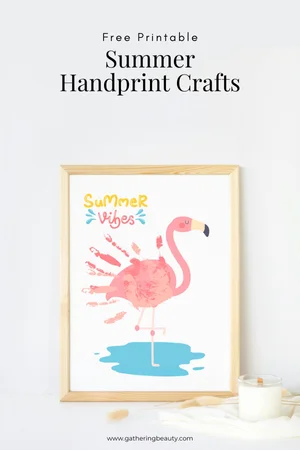 Free Printable Summer Handprint Crafts — Gathering Beauty