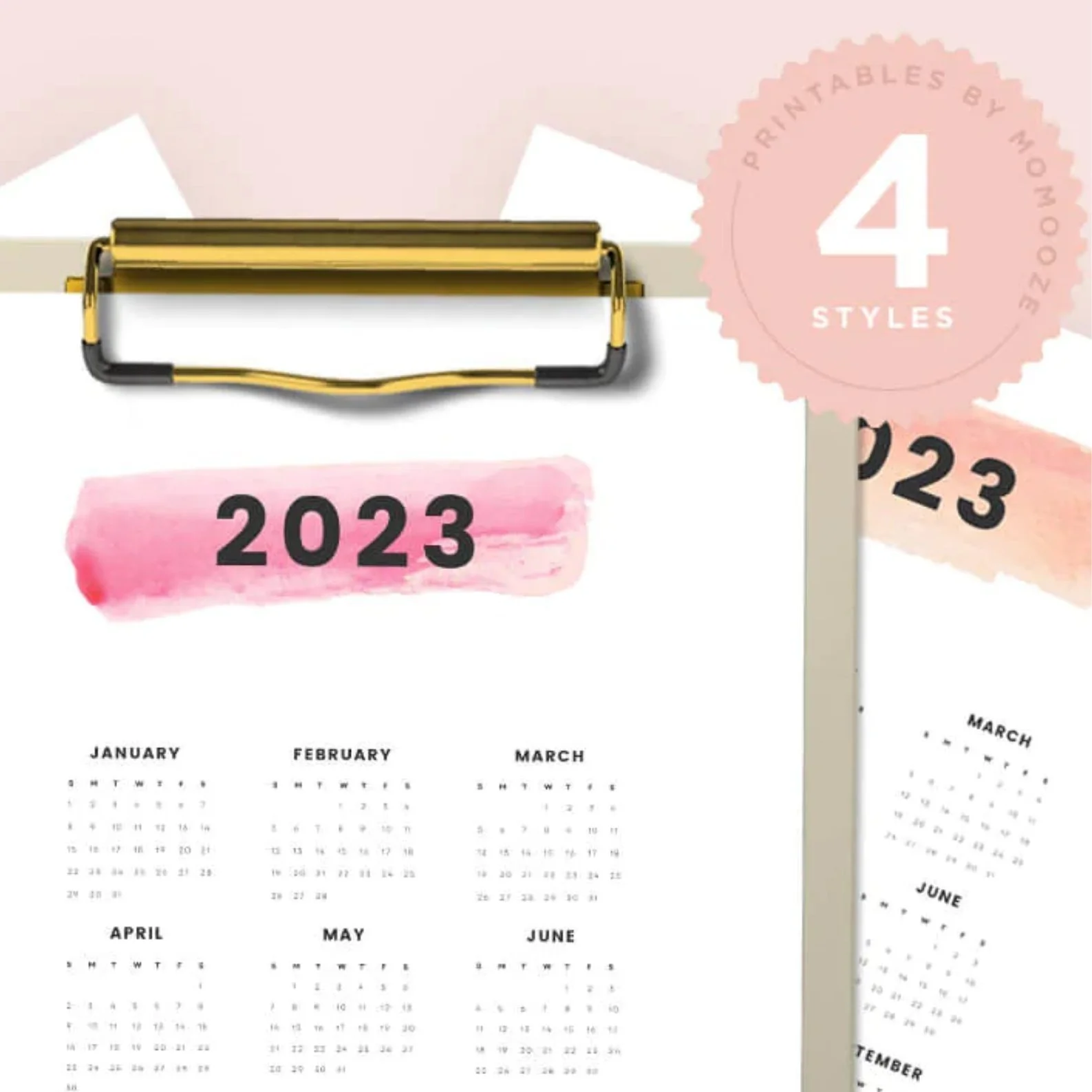 30+ Printable 2023 Calendars — Gathering Beauty