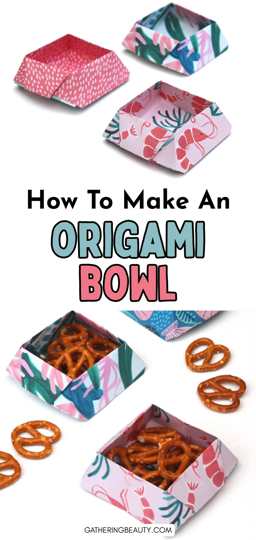 Easy Origami Bowl — Gathering Beauty