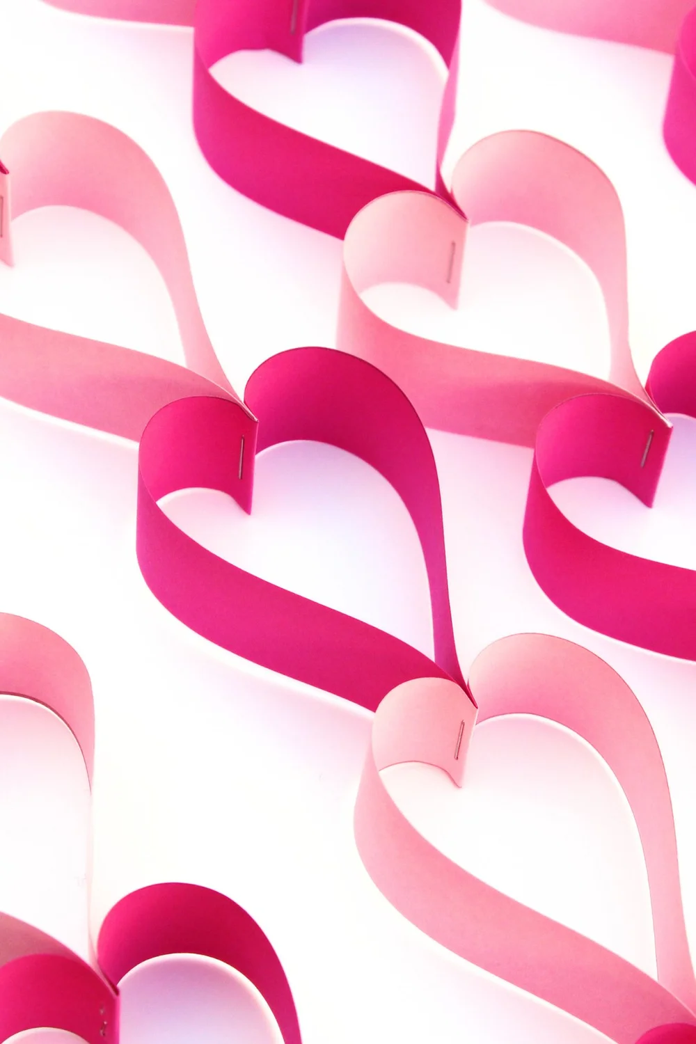 DIY Paper Heart Garland — Gathering Beauty