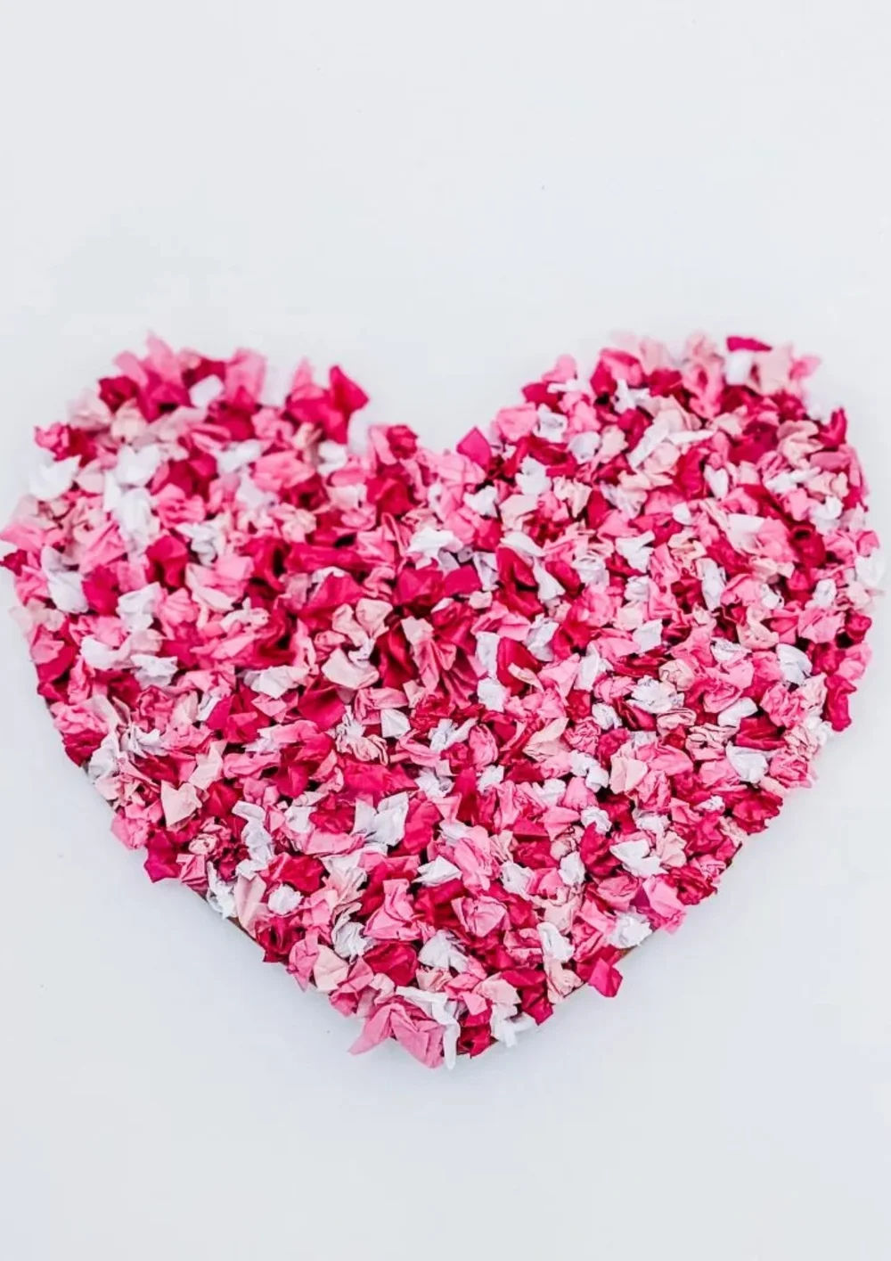 Tissue Paper Valentine's Crafts — Gathering Beauty