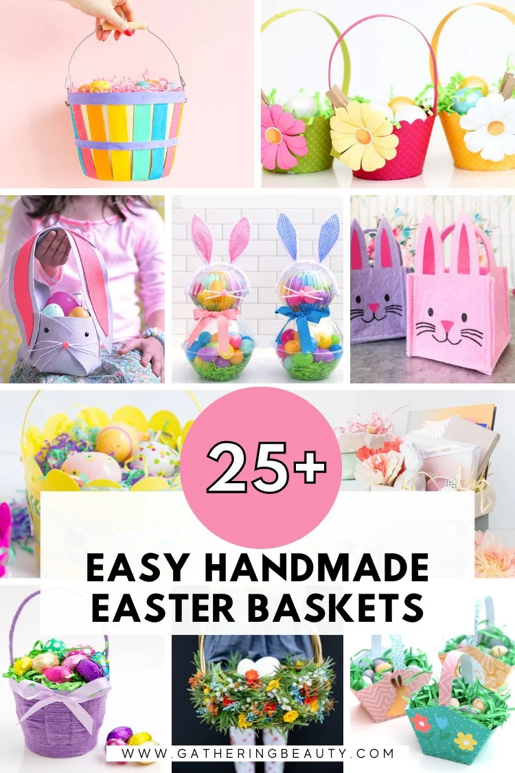 Easy Homemade Easter Baskets — Gathering Beauty