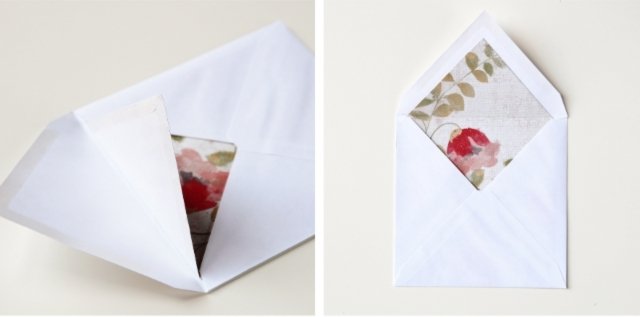 DIY ENVELOPE LINERS. — Gathering Beauty