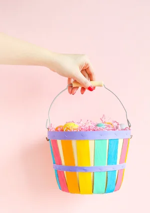 Easy Homemade Easter Baskets — Gathering Beauty