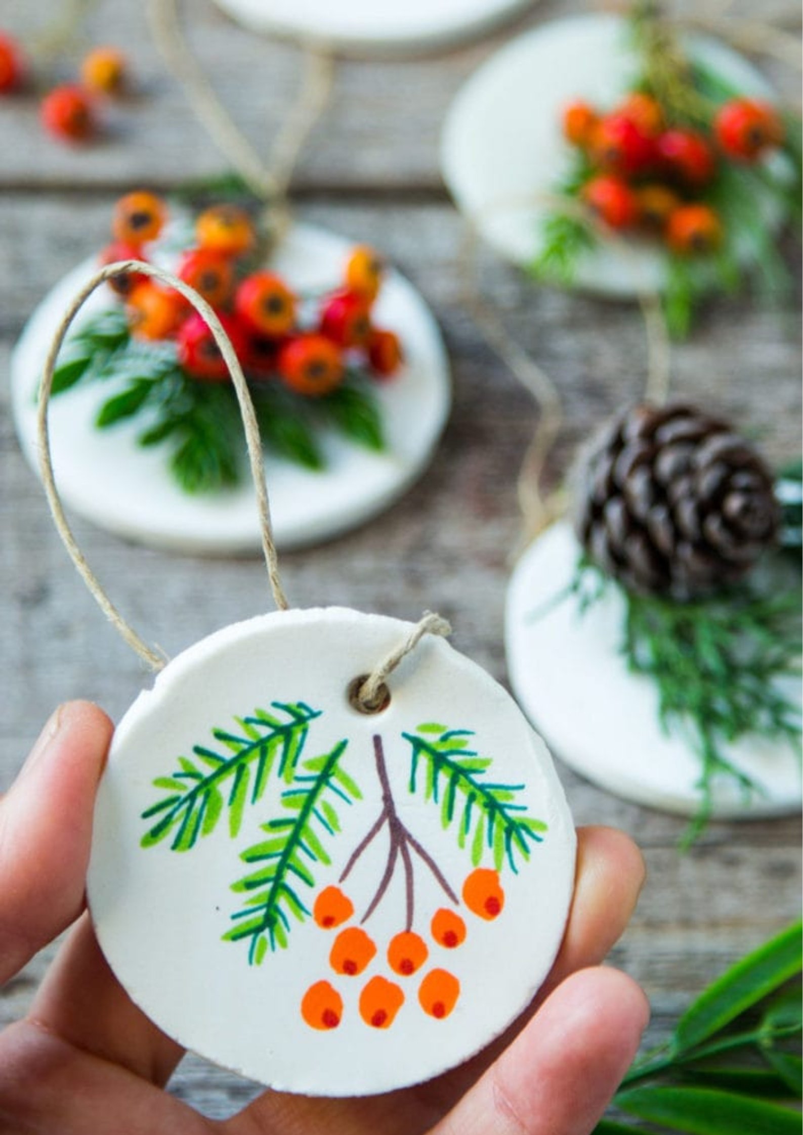 25+ Clay Christmas Ornament Ideas — Gathering Beauty