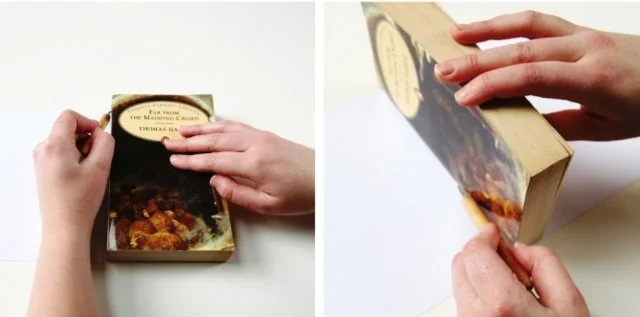 DIY SCRAPBOOK PAPER BOOK COVERS. — Gathering Beauty