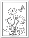 Free Printable Spring Flower Colouring Pages — Gathering Beauty