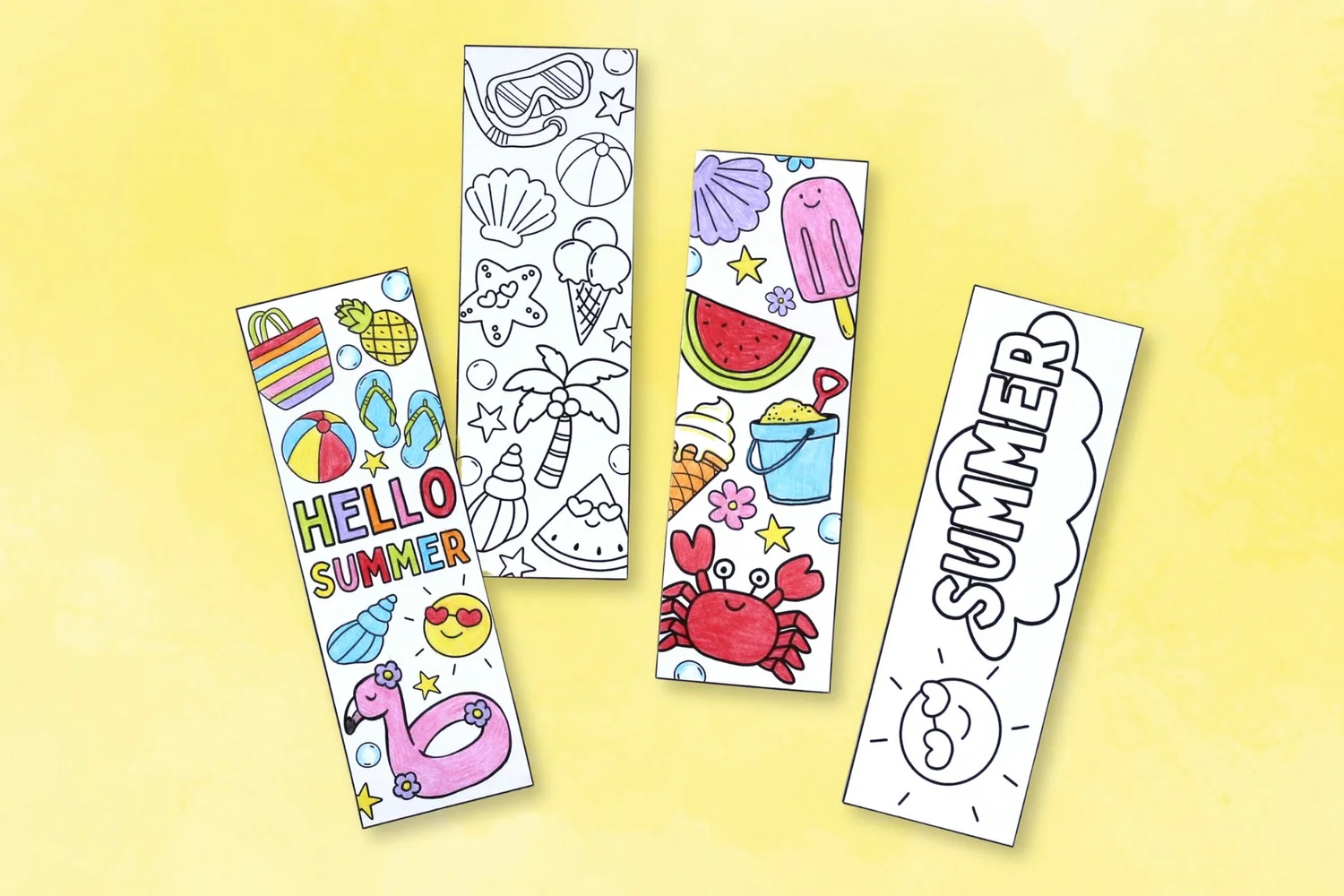 Free Printable Summer Bookmarks — Gathering Beauty
