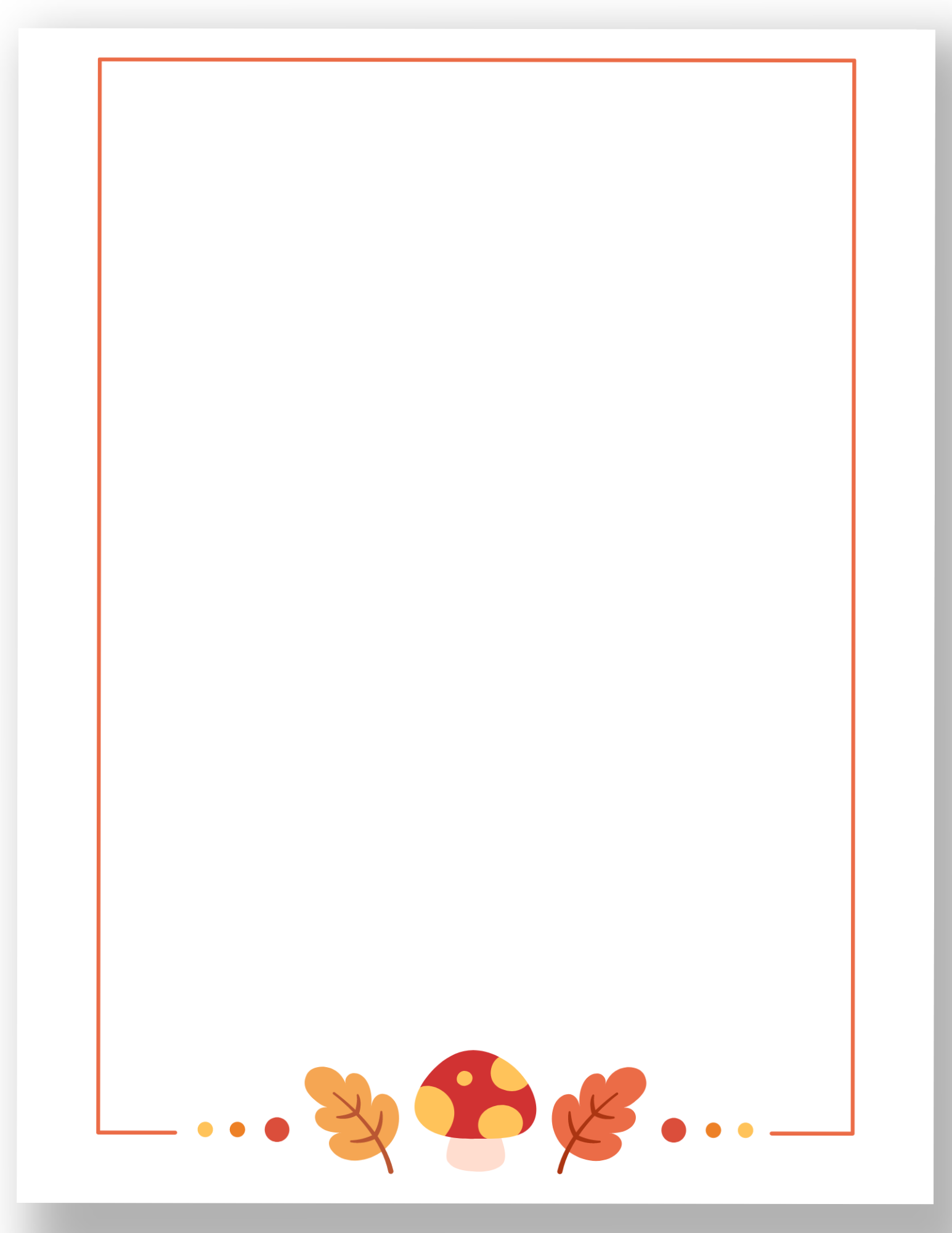 Free Printable Fall Page Borders — Gathering Beauty