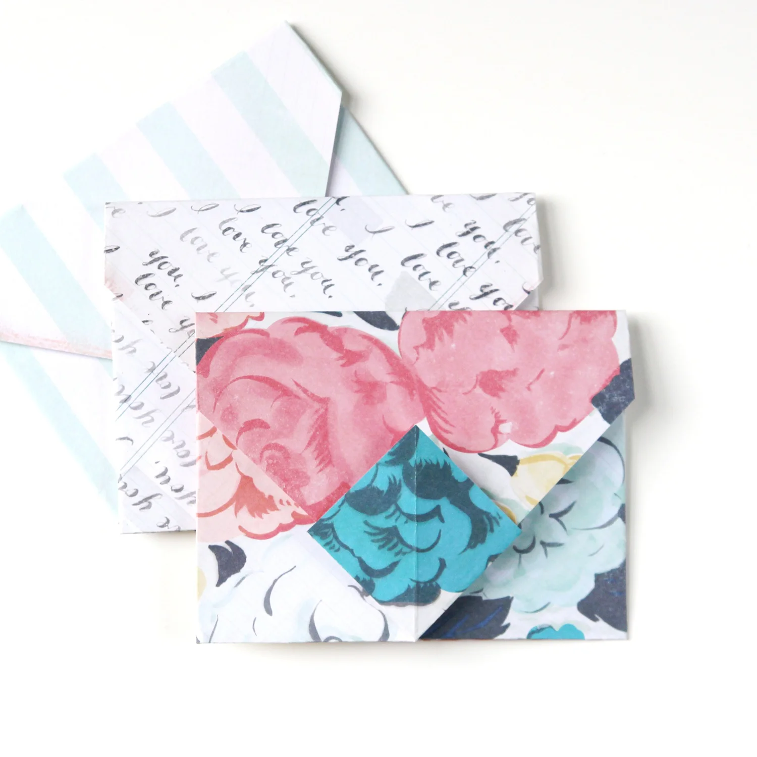 How To Make An Origami Envelope — Gathering Beauty
