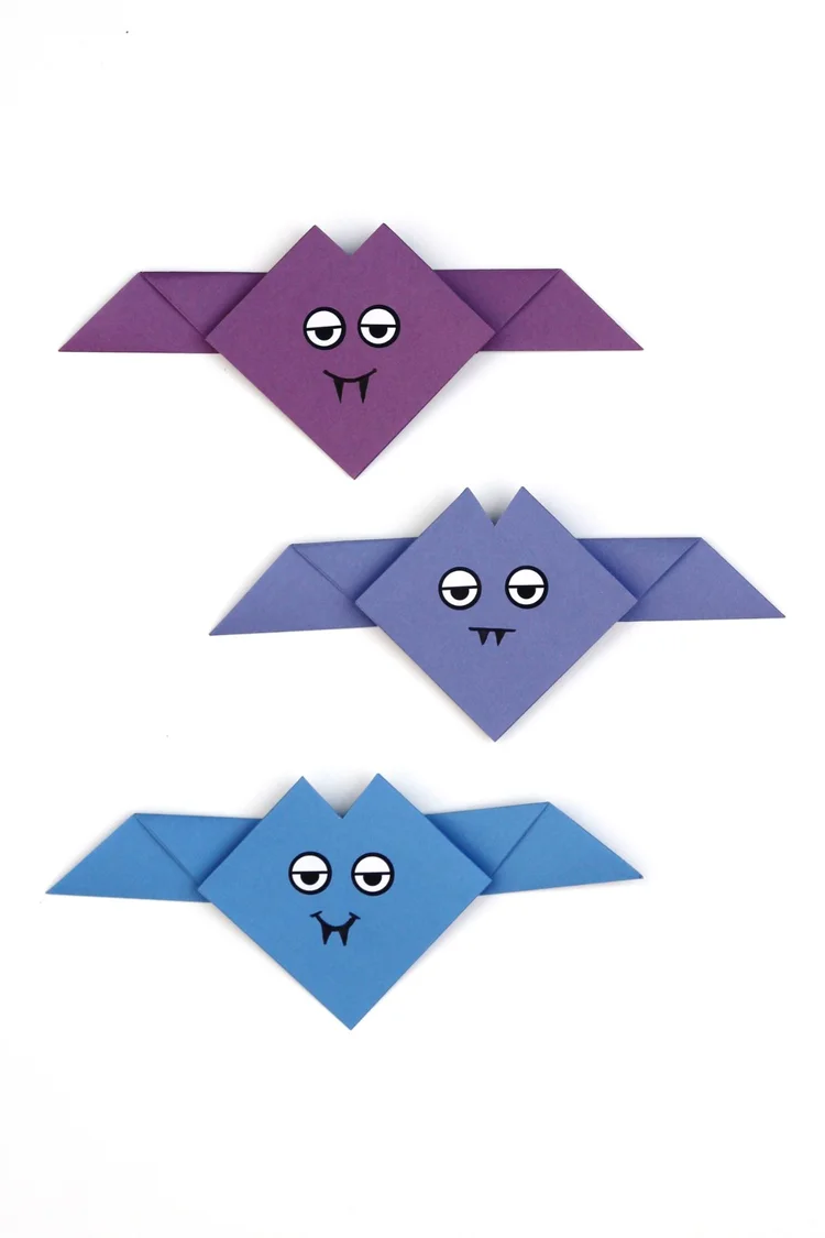 Easy Origami Bats For Halloween — Gathering Beauty