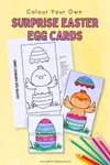 Free Printable Surprise Easter Egg Cards — Gathering Beauty